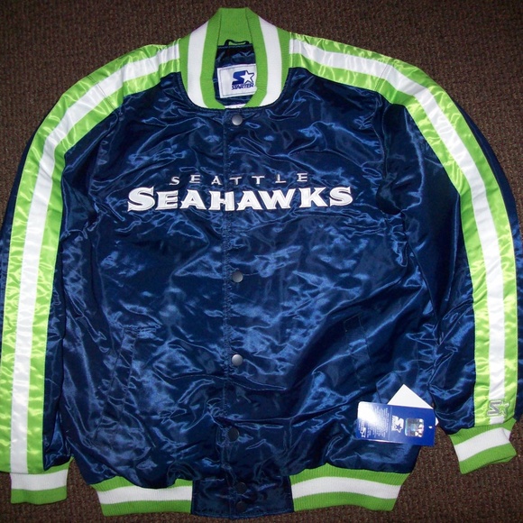 STARTER Fall 2019 | Jackets & Coats | Seattle Seahawks Starter Snap ...